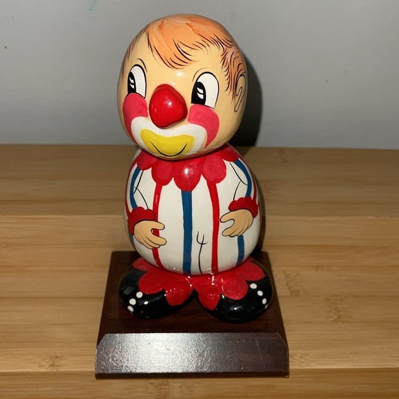 Accents | 525 Vintage Antique Unique Clown Statue | Poshmark